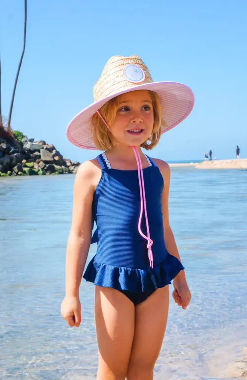 BITS & BOWS Lifeguard Straw Hat