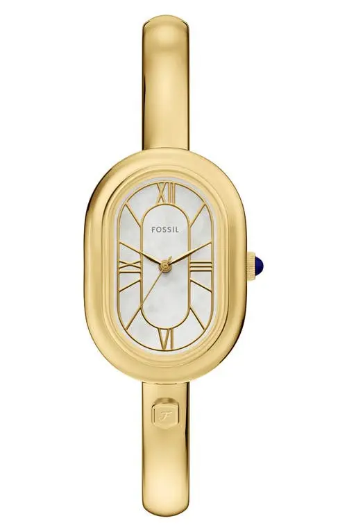 Fossil Sloan Bracelet Watch - Gold/white