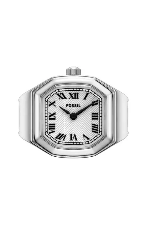 Fossil Ring Watch - Silver