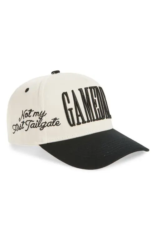 KENZKUSTOMZ Gameday Canvas Snapback Baseball Cap