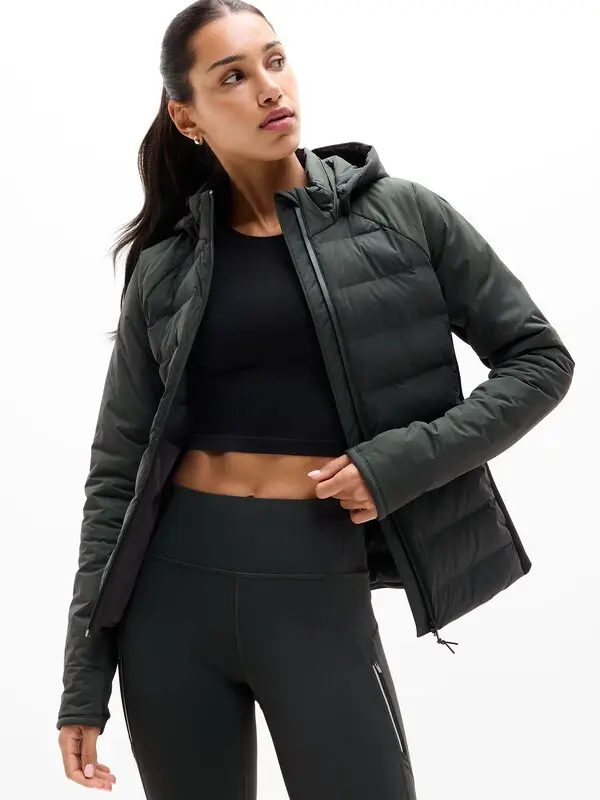 Athleta Inlet Apex Jacket - Elm