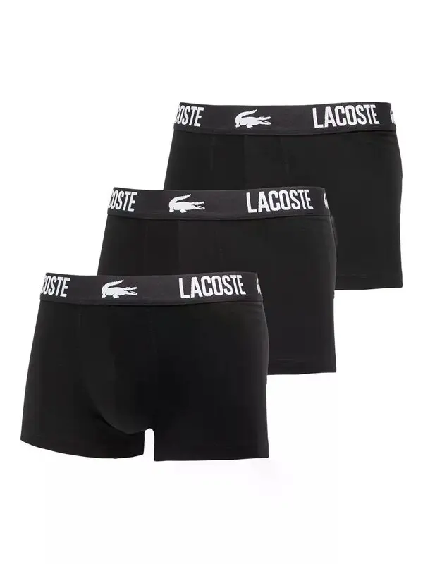 Lacoste Logo Waistband Boxers - Black