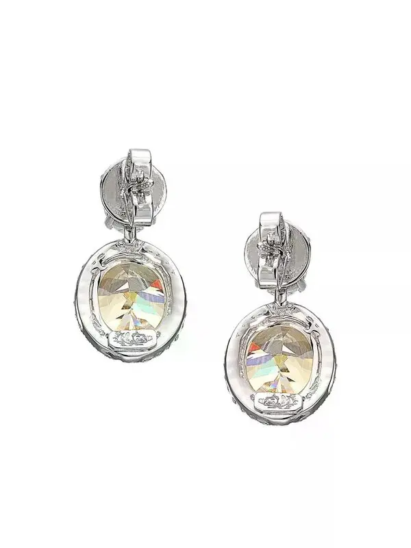 ANABELA CHAN 14k White Gold Diamond Drop Earrings