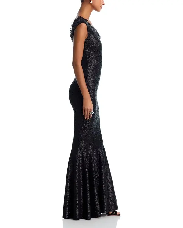 Norma Kamali Grace Fishtail Gown