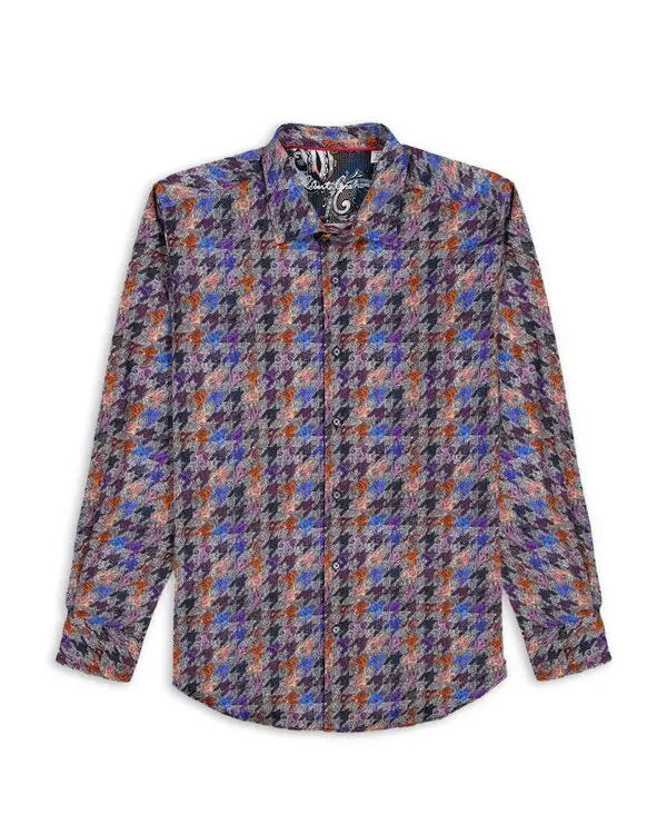 Robert Graham Darcy Cotton Blend Button Down Shirt