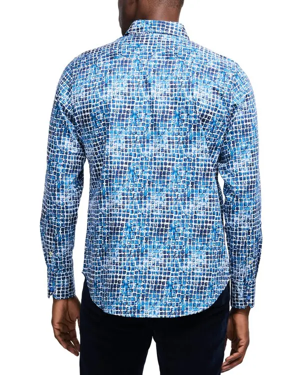 Robert Graham Hester Cotton Blend Button Down Shirt