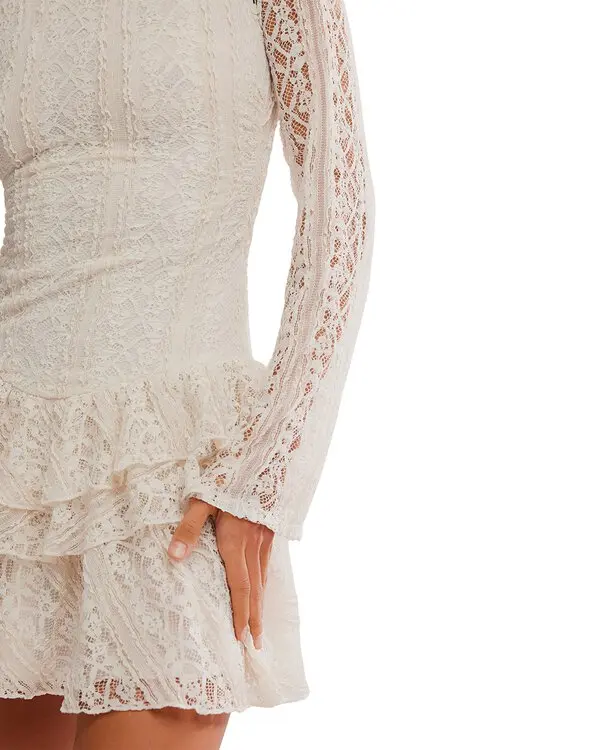 Free People Tabby Lace Midi Dress