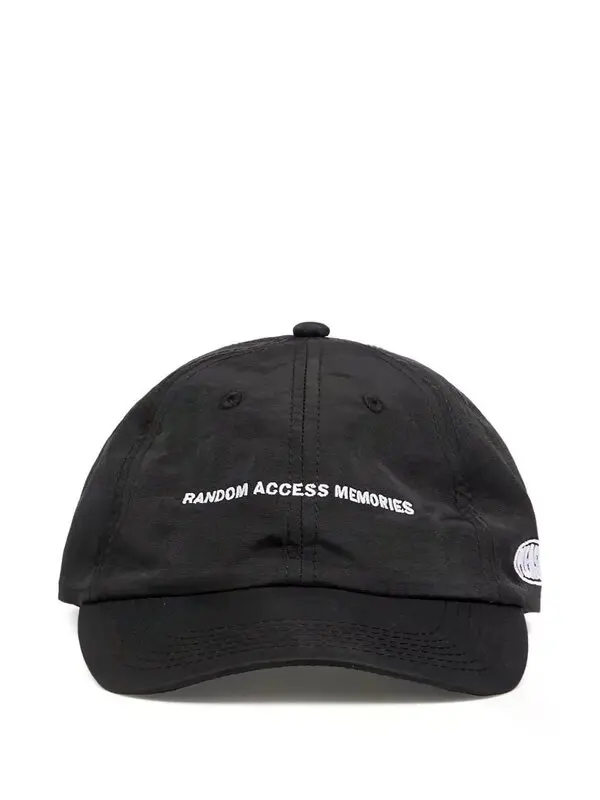 PLEASURES Logo-embroidered Cap - Black