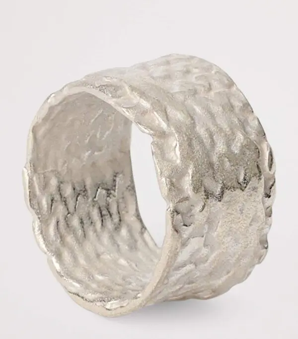 Our Legacy Sterling Silver Knit Ring