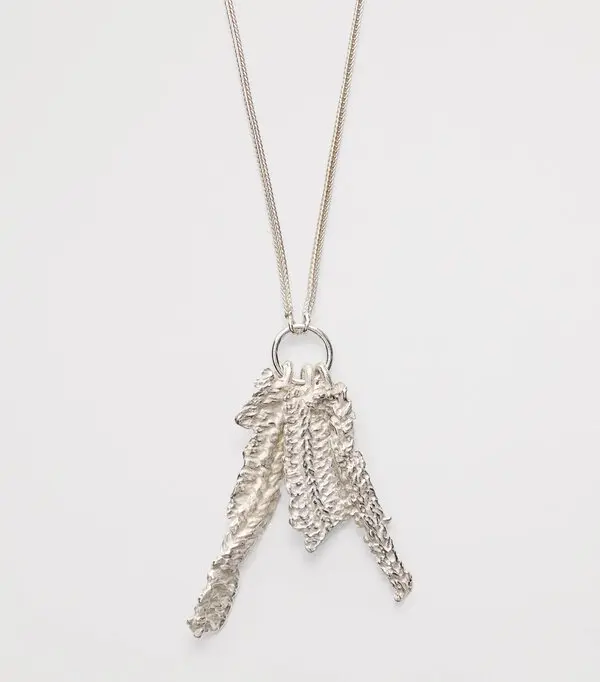 Our Legacy Sterling Silver Knit Necklace