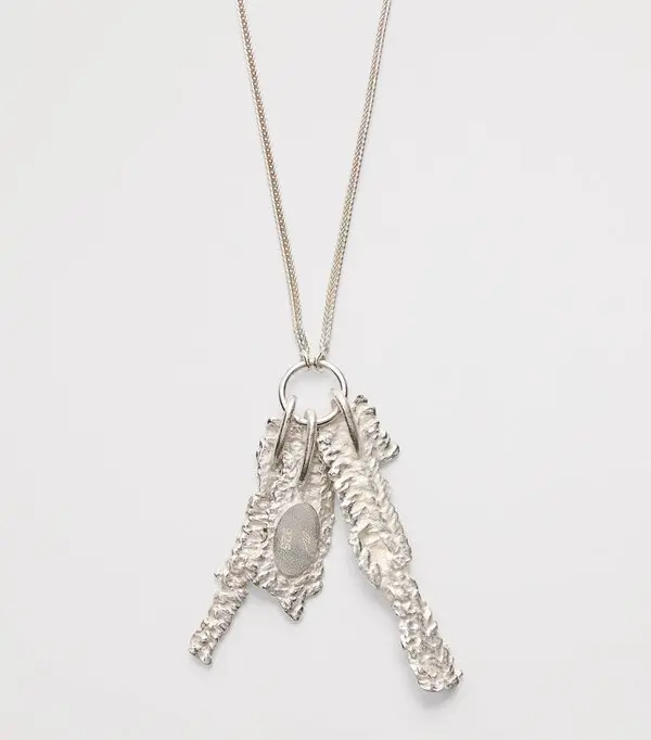 Our Legacy Sterling Silver Knit Necklace