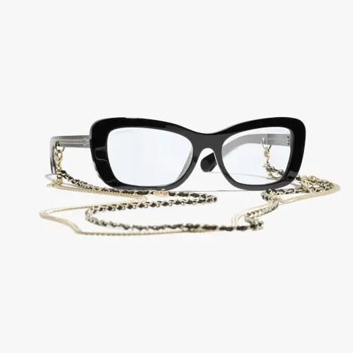 Chanel Eyeglasses With Chain
