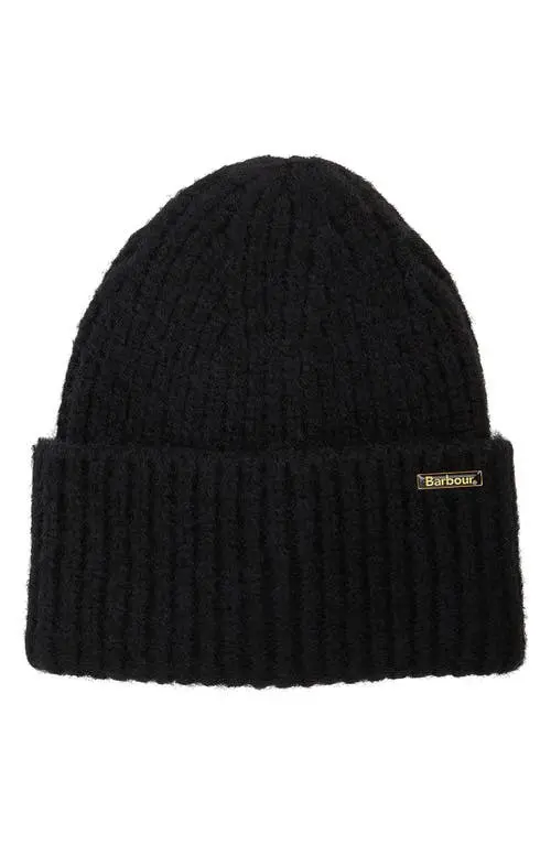 Barbour Meryl Cuff Beanie - Black
