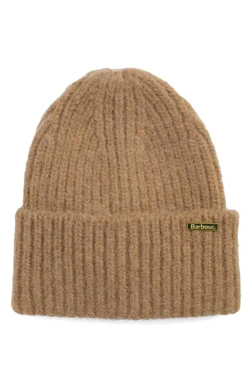Barbour Meryl Cuff Beanie - Military Brown