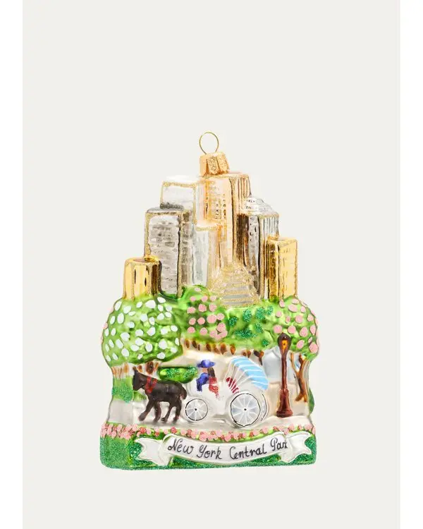 EXCLUSIVE Nyc Central Park Christmas Ornat