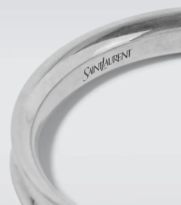 Saint Laurent Groove Cuff Bracelet