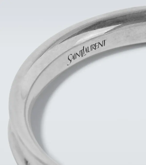 Saint Laurent Groove Cuff Bracelet