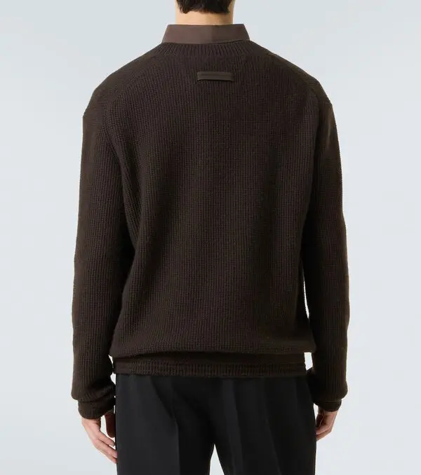 Zegna Cashmere Sweater - Black