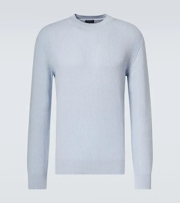 Zegna Cashmere Sweater - Blue