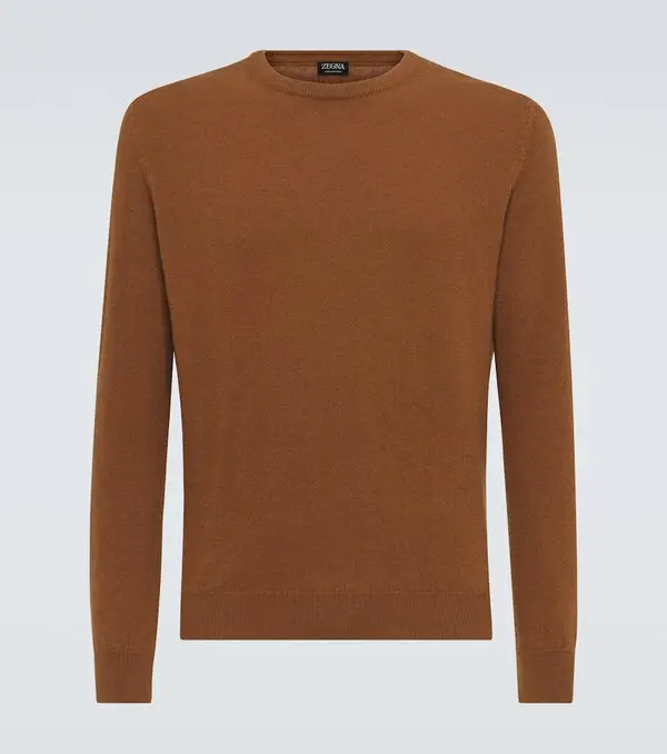 Zegna Cashmere Sweater - Brown