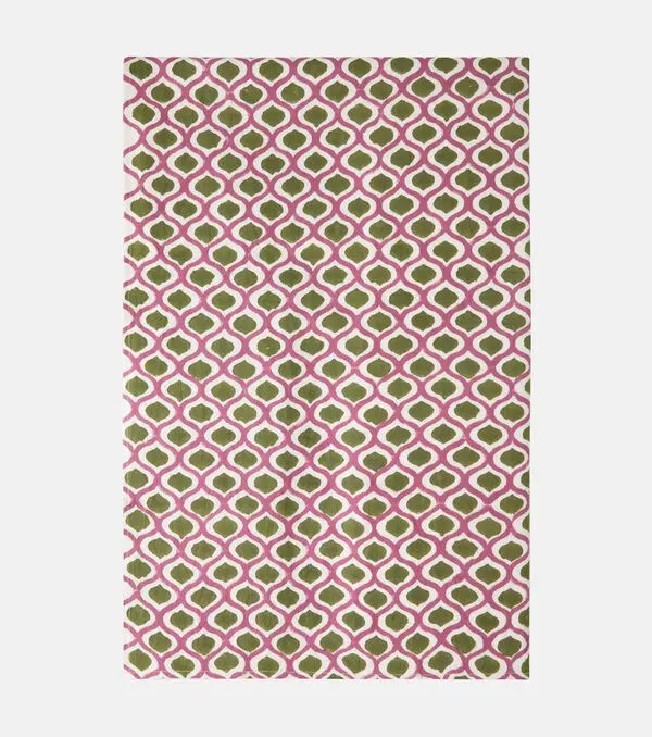 LES-OTTOMANS Printed Cotton Tablecloth