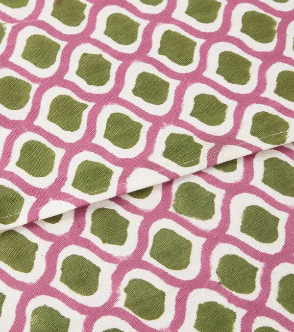 LES-OTTOMANS Printed Cotton Tablecloth