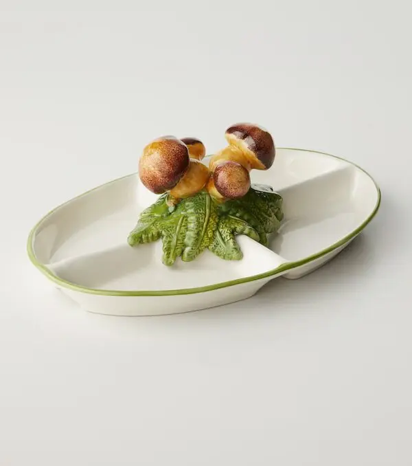 LES-OTTOMANS Mushroom Ceramic Tray