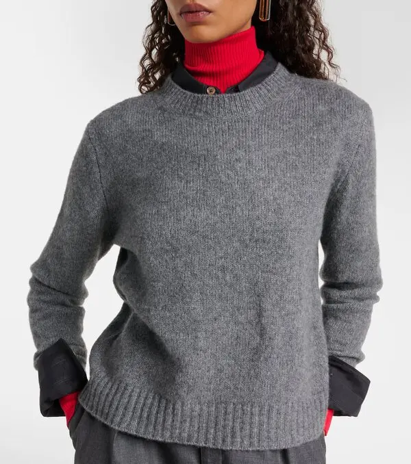 LISA YANG Mira Cashmere And Silk Sweater