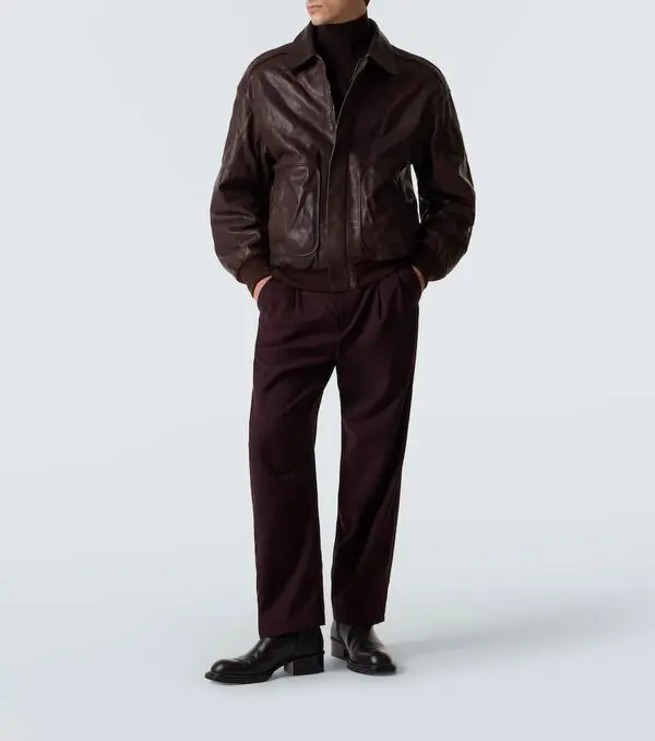 Calvin Klein Johnson Leather Blouson