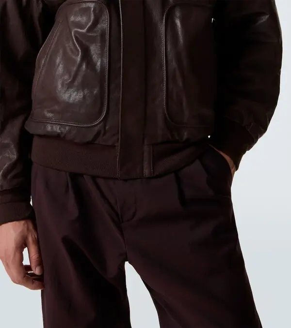 Calvin Klein Johnson Leather Blouson