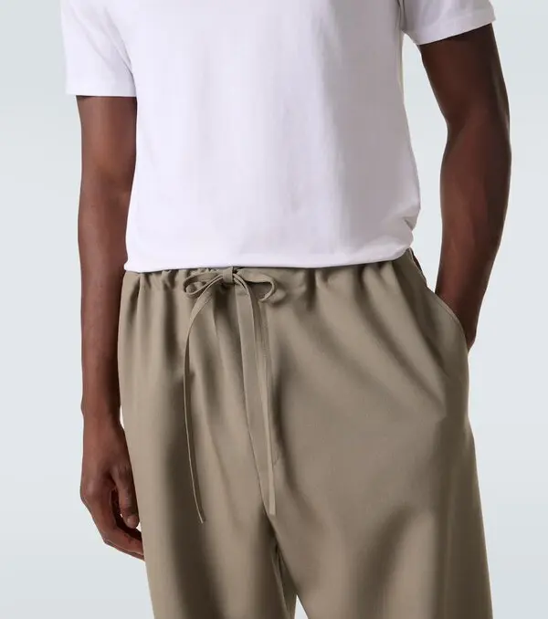 Calvin Klein Benjamin Wool Straight Trousers