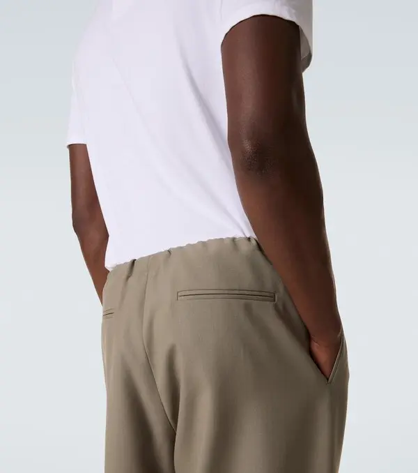 Calvin Klein Benjamin Wool Straight Trousers