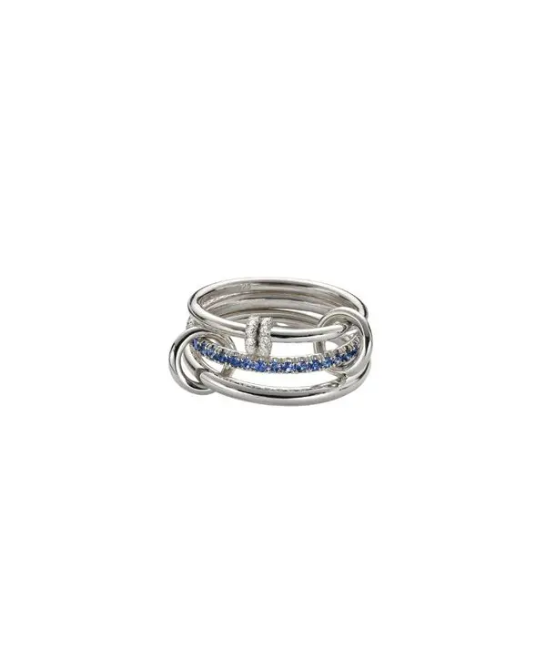 SPINELLI KILCOLLIN Sterling Pavé Sapphire And Diamond Ring