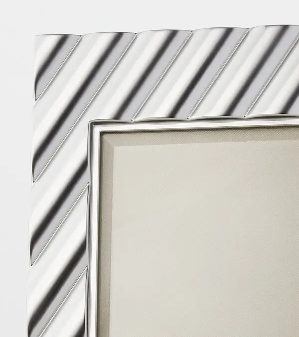 L'Objet Maxime Platinum-plated Picture Frame - Silver