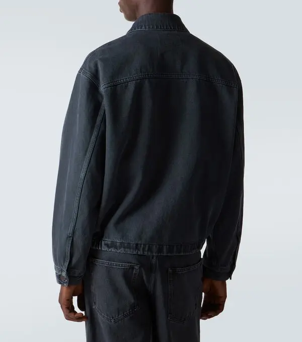 Prada Denim Blouson Jacket - Grey
