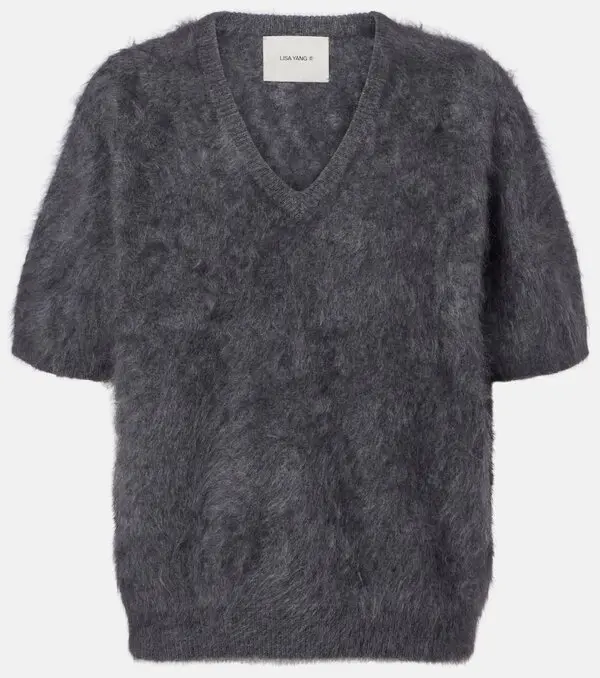 LISA YANG Lovisa Cashmere Sweater - Grey