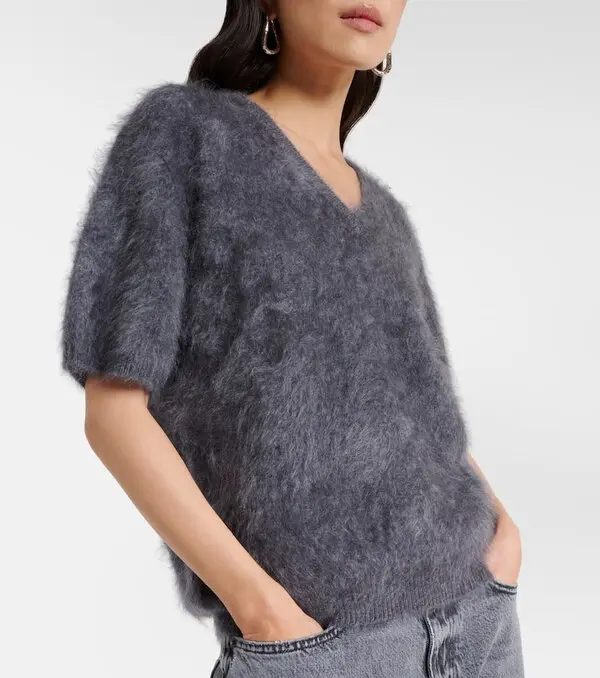 LISA YANG Lovisa Cashmere Sweater - Grey