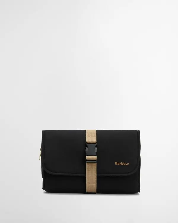 Barbour Transport Hanging Washbag - Bk11 Black