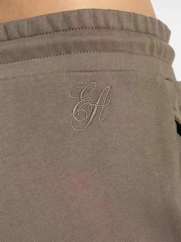 Emporio Armani Embroidered Drawstring Sweatpants