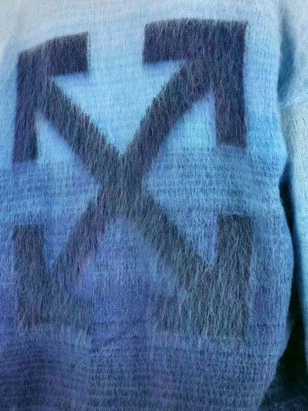Off-White Arrow-motif V-neck Cardigan