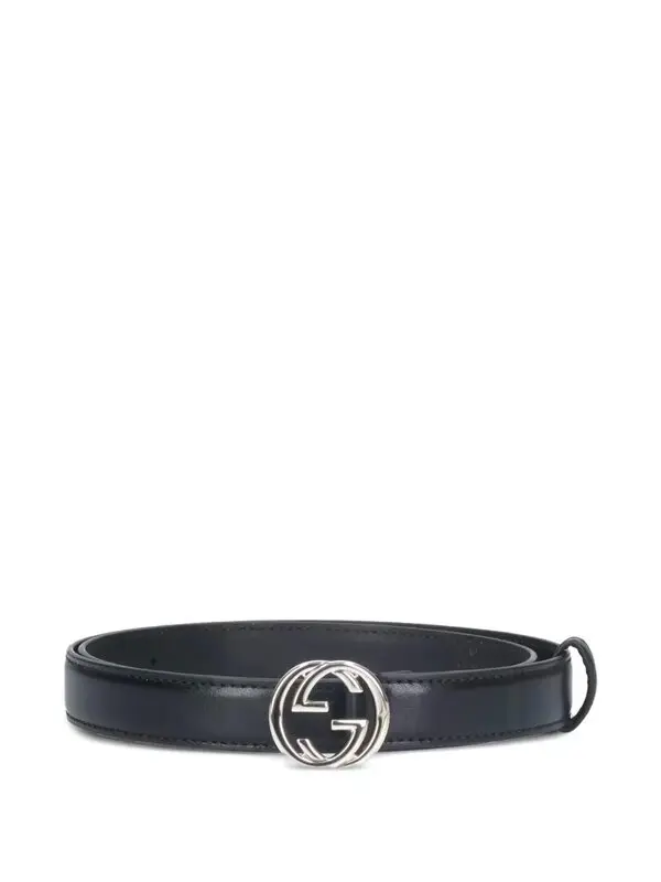 Gucci Logo-buckle Leather Belt
