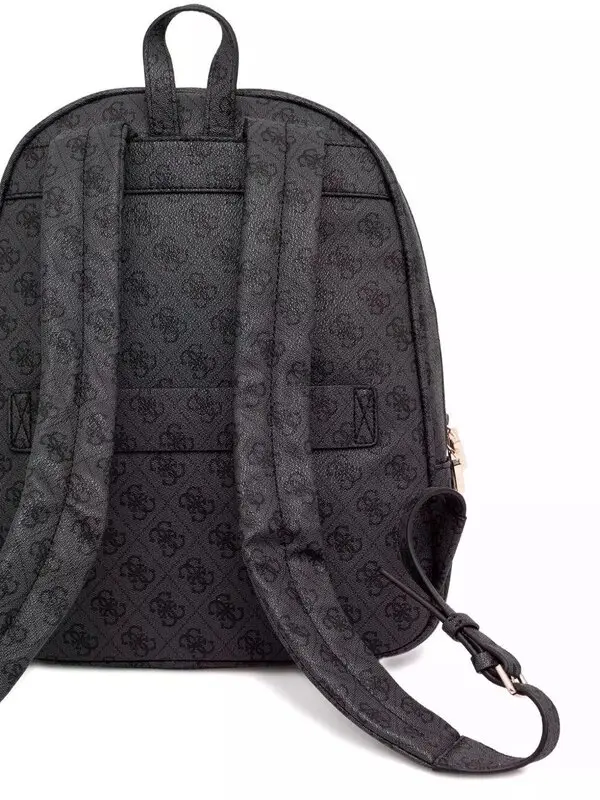 Guess Monogram Backpack With Zip Pocket