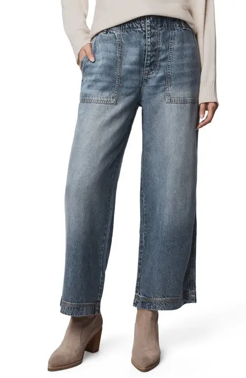 Splendid Crop Wide Leg Jeans