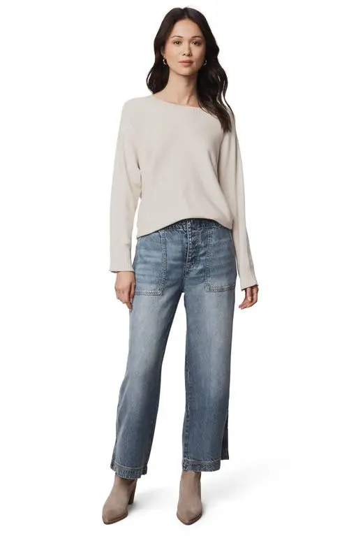 Splendid Crop Wide Leg Jeans