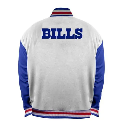 Mitchell & Ness Buffalo Bills Throwback Full-snap Satin Jacket