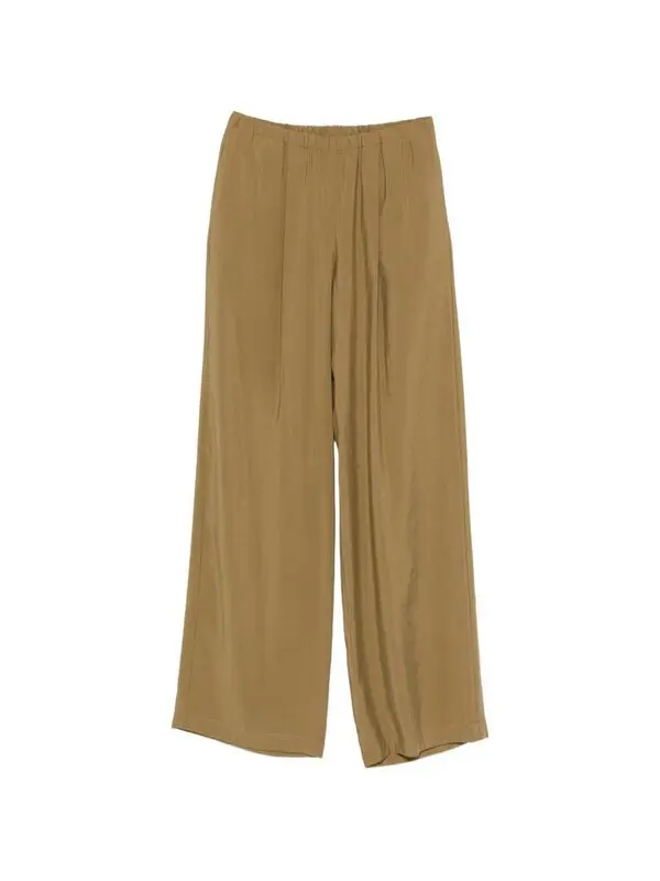 ALYSI Wide Leg Trousers - Green