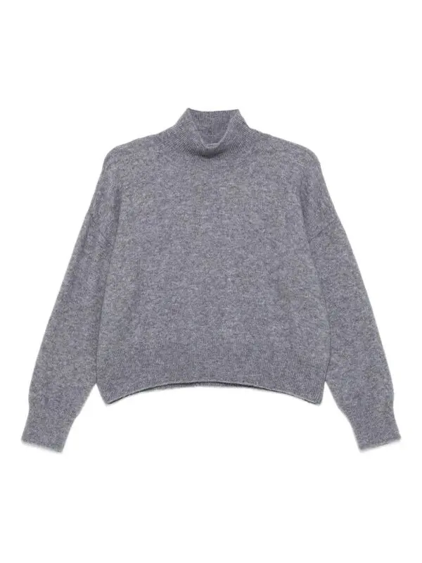MRZ Cashmere And Silk Jumper - Grey