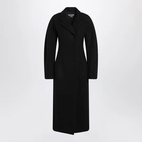 Jacquemus Curved Wool Coat