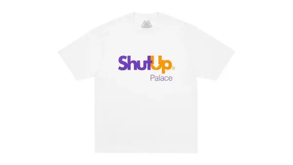 PALACE Shut Up T-shirt - White