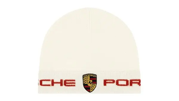 Aimé Leon Dore X Porsche Wool Skullcap - Cream
